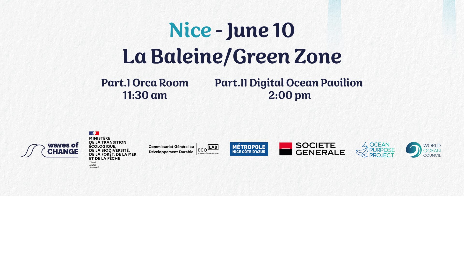 June 10 - UNOC3's Side Event “AI & BlueTech: The Next Wave of Ocean ...